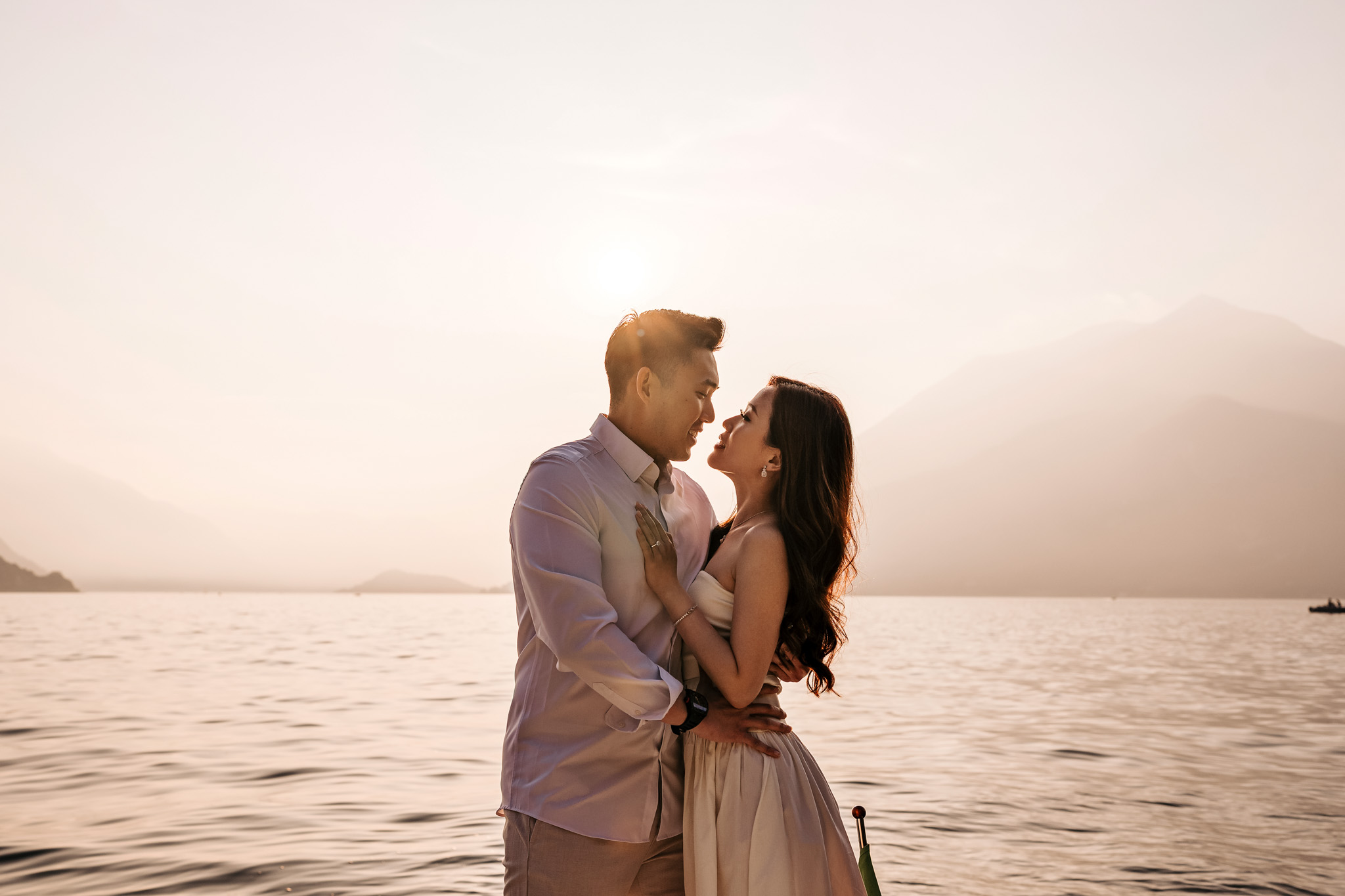 Sasha & Sam - Lake Como Wedding Proposal at Villa Monastero